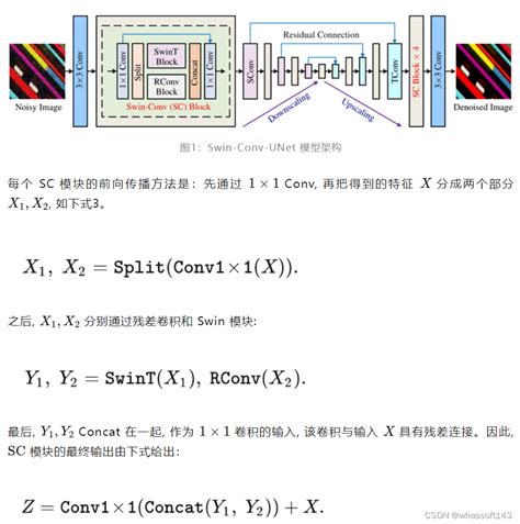 swin conv unet scunet数据合成 csdn博客