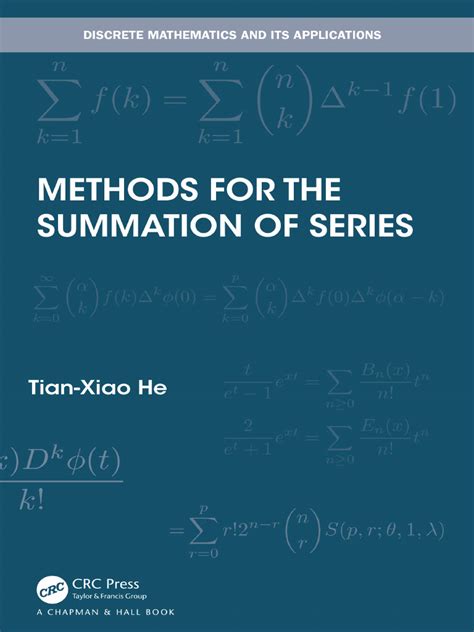 Methods For The Summation Of Series Tian Xiao He Pdf Summation Power Series