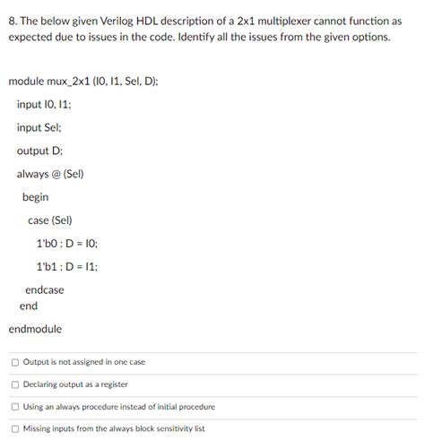 Solved 7 The Below Timing Diagram Shows Input Sequences For