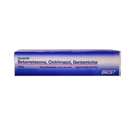 Tubo De Triple Antibiótico En Crema Betametasona Clotrimazol Y
