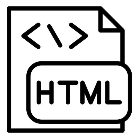 Premium Vector Vector Design Html File Icon Style