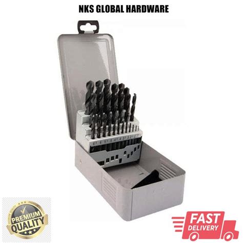 Somta Hss Drill Bit Set 1 13mmx0 5mm 1 6mmx0 1mm 6 10mmx0 1mm