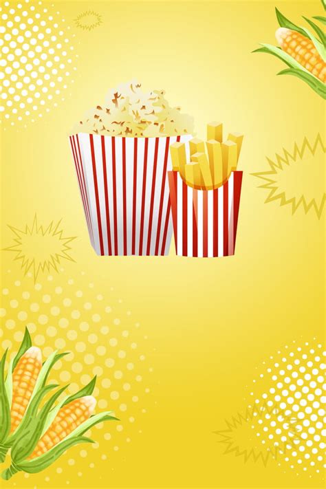 영화 감상 영화 팝콘 간식 배경 배경 화면 및 일러스트 무료 다운로드 Pngtree