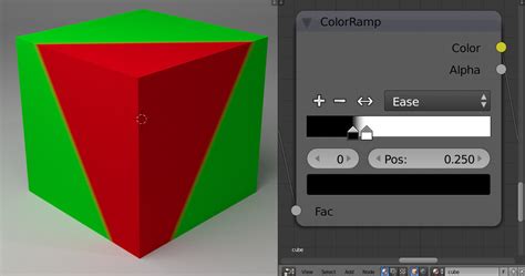 Cycles Render Engine How To Mix Shaders Depending On Distance From Camera Blender Stack