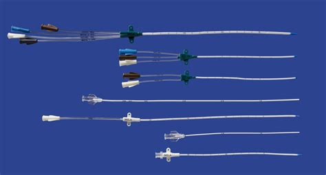 Triple Lumen Catheter Proximal Medial And Distal