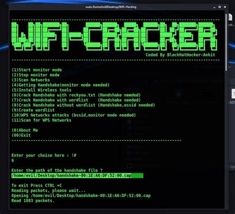 Github Ankit0183 Wifi Hacking Cyber Security Tool For Hacking Wireless Connections Using Built