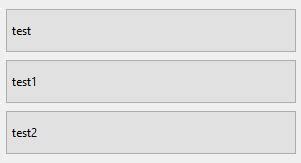 C Add Spaces Between Buttons In A Loop Stack Overflow