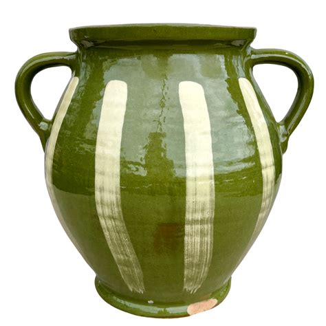 Green Glazed Earthenware Vessel 3