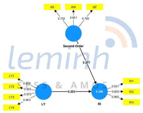 Hướng dẫn phân tích mô hình PLS SEM bậc 2 trong SmartPLS 4