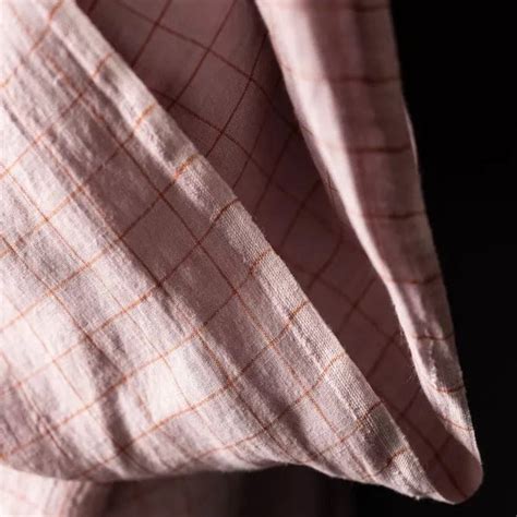 Laundered Linen Checks And Stripes