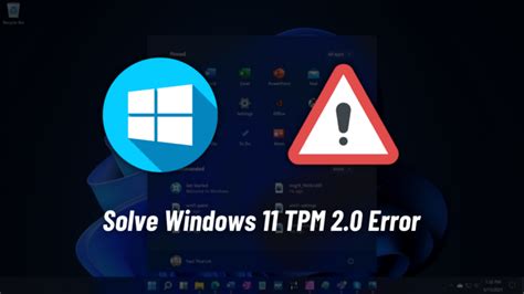 How To Fix TPM Error When Installing Windows Check Steps
