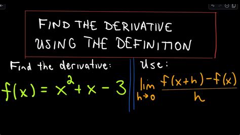 F X G X Derivative Formula How To Do F G X