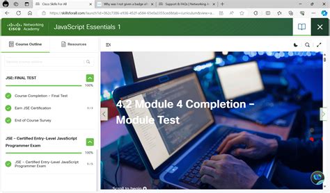 Why Was I Not Given A Badge After Completing Cisco Networking Basics Cisco Community