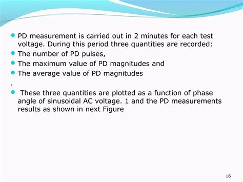 Seminar On Partial Discharge Detection Methods PPT Physics Science