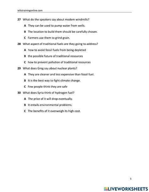 Test A15 Free Interactive Worksheets 7013836