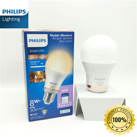 Jual Lampu Smart Wifi Led W Philips Tuneable White Dimmer Shopee Indonesia