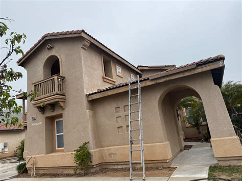 Two Story House Exterior Repaint In Moreno Valley Ca