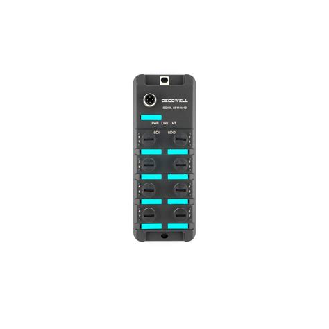 Decowell Sd Series Ip67 Remote I O Sdiol 8811 M12 Io Link Slave Module I O Module And Io Link
