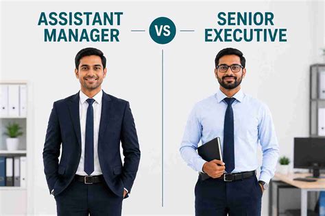 Assistant Manager Vs Senior Executive Key Differences Explained