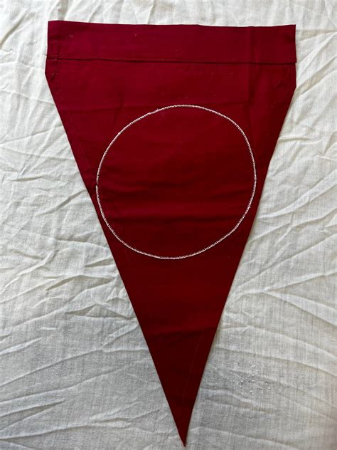 Ww2 Flag Pendent 40 8cm Length 30 5cm Width Proctors Militaria