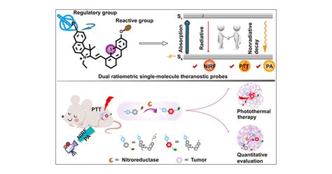 Dual Ratiometric Single Molecule Theranostic Probes For Photothermal