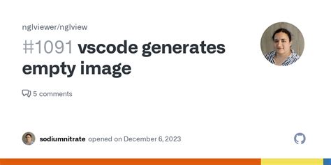 Vscode Generates Empty Image Issue Nglviewer Nglview GitHub
