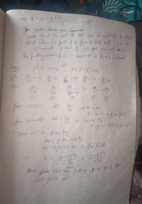 derivation of charpits method