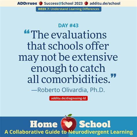 Additude Magazine On Linkedin The Evaluations That Schools Offer May