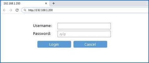 1921681200 Default Router Ip Login