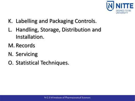 Quality System Requirements 21 Cfr Part 820 And Labelling Requirements For Medical Devices 21