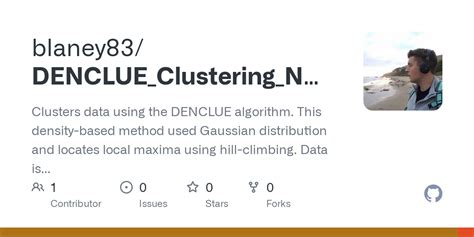 Github Blaney83denclueclusteringnode Clusters Data Using The