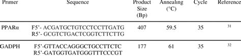 Sequence Primer For Pcr Analysis Download Scientific Diagram