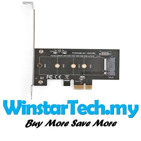 Nvme Ssd Ngff To Pcie X Adapter Pcie X M Key M Interface Card