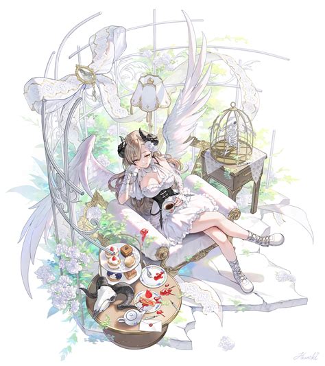 Angel Girl Anime Angel Girl Anime Anime Original Ao Anime Art Anime Artist