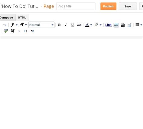 how to create pages and menu tabs on blogger webmasters nigeria