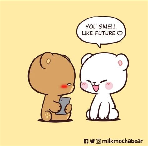 Pin By Layne On Milk E Mocha Cute Love Cartoons Milk And Mocha Cute Love 