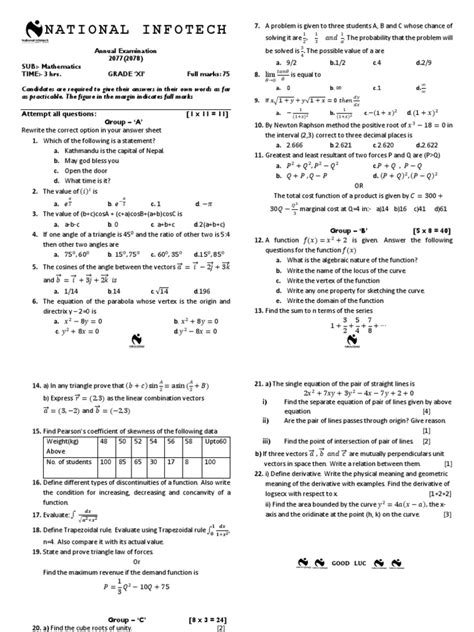 Mathematics Final Pdf Equations Function Mathematics