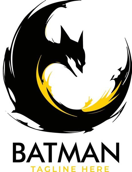 Batman Dark Knight Logo Vector