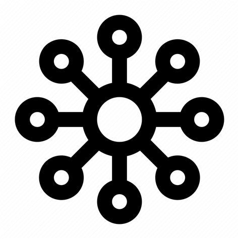 Connection Networking Chart Diagram Network Plan Scheme Icon Download On Iconfinder