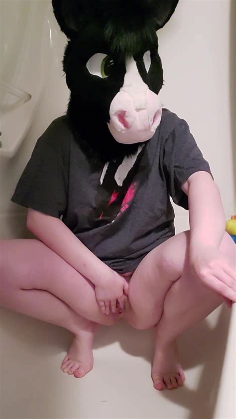 Pissing In My Horse Fursuit