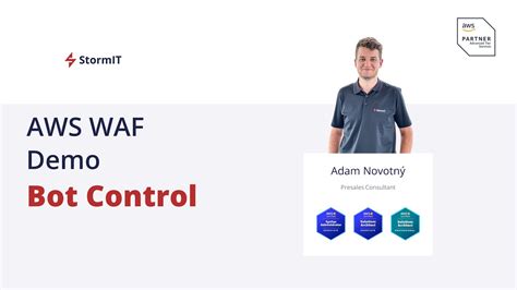aws waf bot control demo optimize security and performance youtube