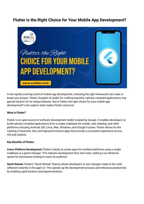 Ppt Exploring Mobile App Development Xceltec Powerpoint