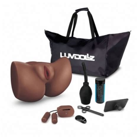 Luvdollz Remote Control Spread Eagle Pussy Ass Mocha Sex Toy HotMovies