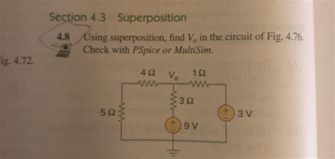 Solved Solve By Using Superposition Only This Is A Test Chegg Com
