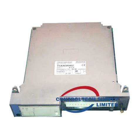 Schneider Tsxasr402 Analog Output Module Controltech Supply Limited