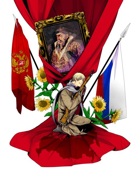 Russia And Ivan The Terrible Axis Powers Hetalia Drawn By Todoroki