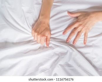 Hands Women Pulling Sheets Lust Orgasm Stock Photo Shutterstock