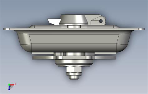 面板锁 Step 模型图纸下载 懒石网