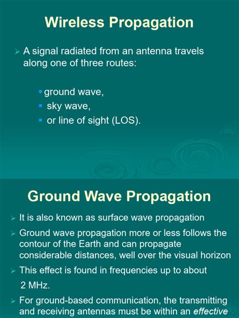 Chapter 8 Radio Wave Propagation Pdf Radio Propagation Radio