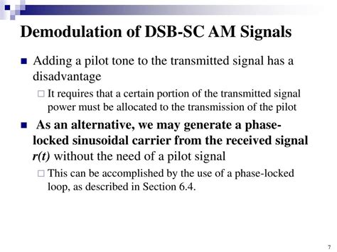 Ppt Demodulation Of Dsb Sc Am Signals Powerpoint Presentation Free Download Id 3286863